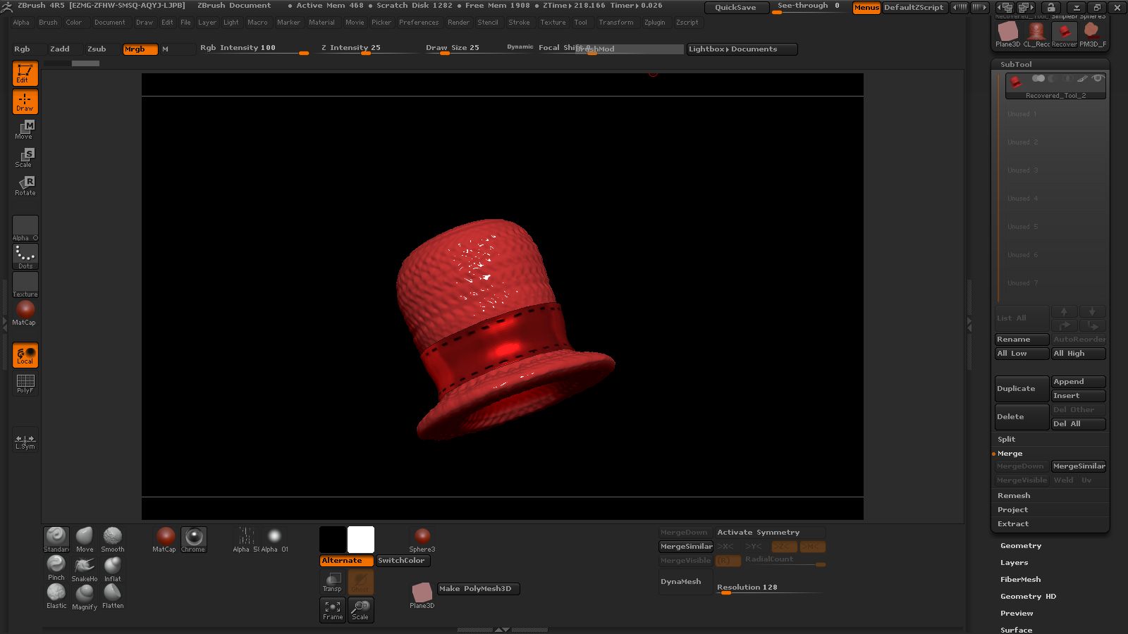 Zbrush! ～Material割り当て～ – PERKUP