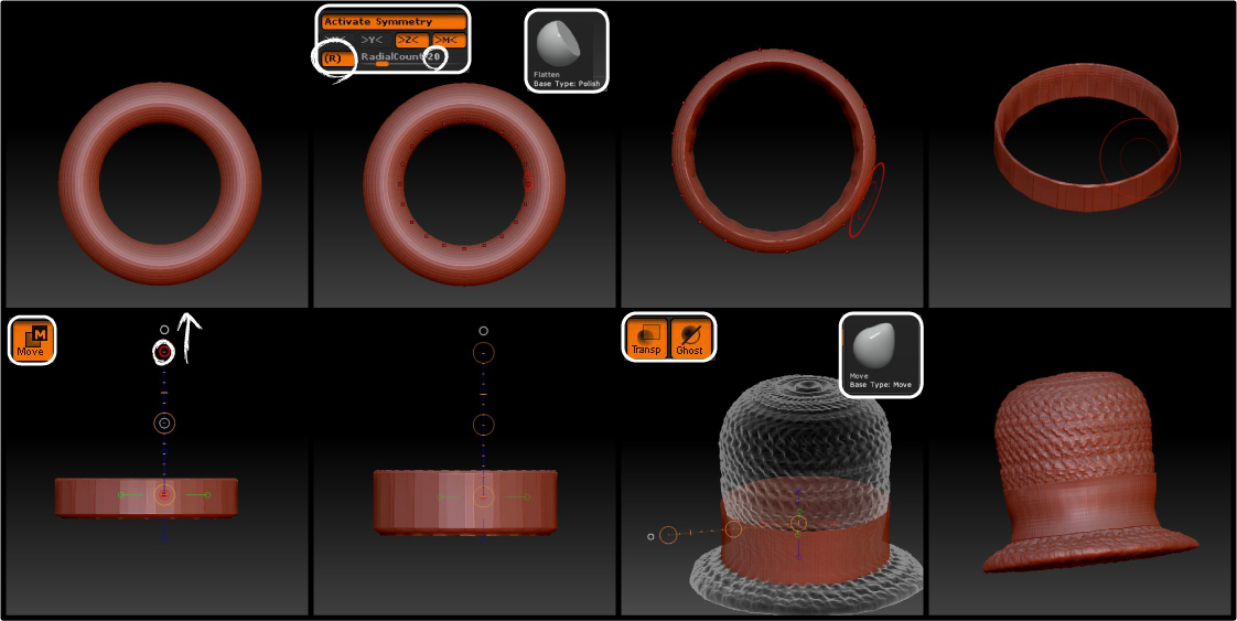 Zbrush! ～Alpha/Radial Symmetry～ – PERKUP