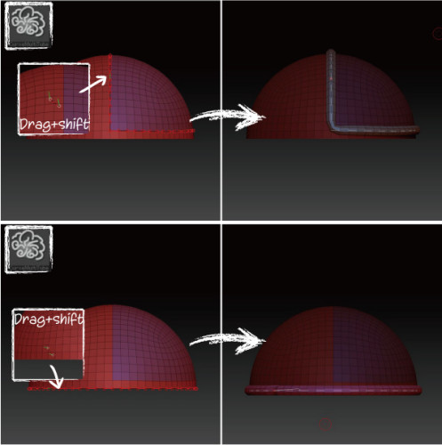 Zbrush ～Frame Mesh～ – PERKUP